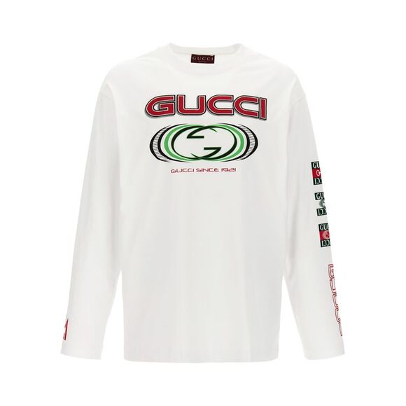 Gucci | Shirts | Gucci Men Logo Print Tshirt | Poshmark